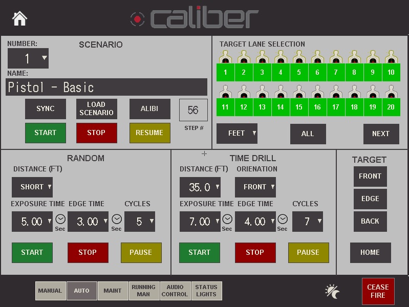 Master Control – Caliber Target Systems