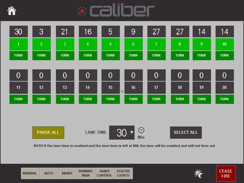 Master Control – Caliber Target Systems