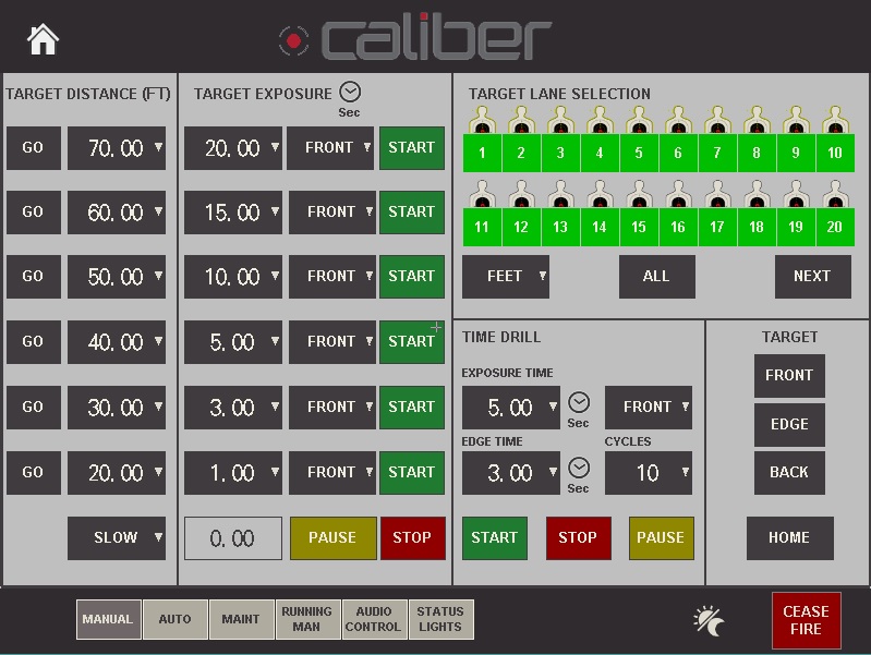 Master Control – Caliber Target Systems